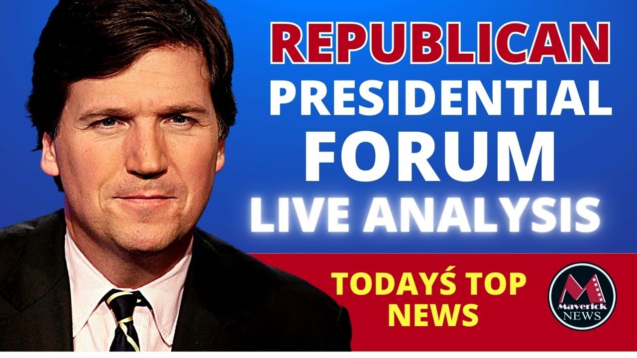 Republican Presidential Forum ( Tucker Carlson ) Live Analysis ...
