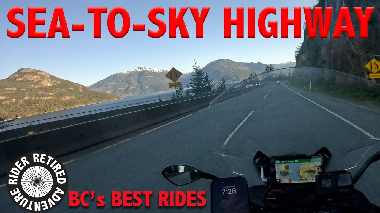 Sea to Sky Highway 99 Motorcycle Touring - YouTube
