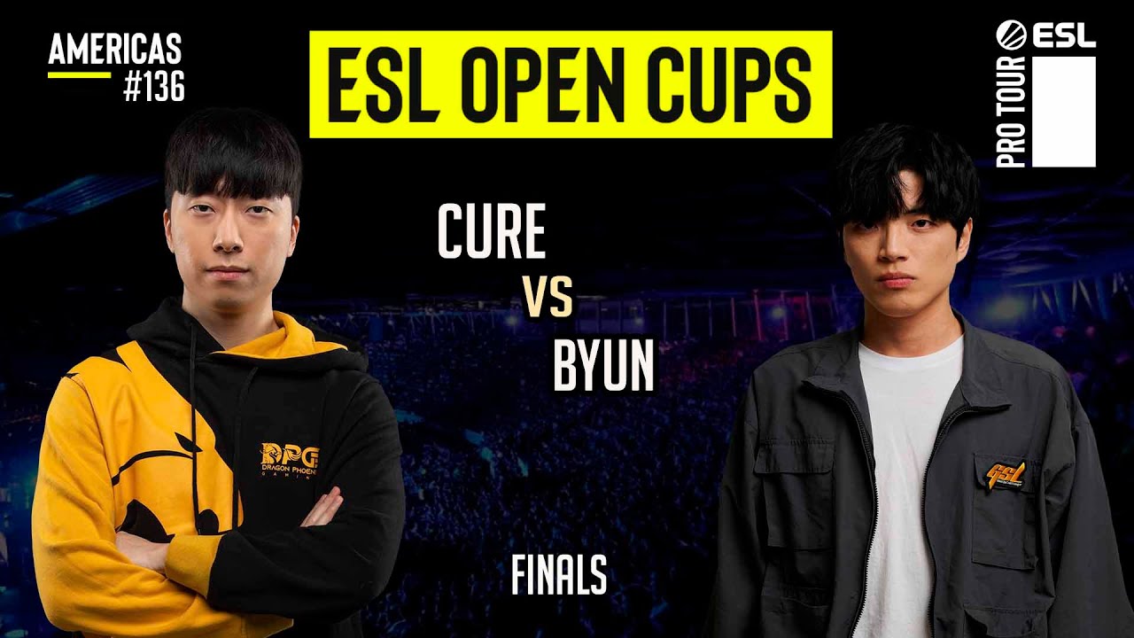 StarCraft 2 - Cure vs ByuN / Final ESL Open Cup #136 Américas - YouTube