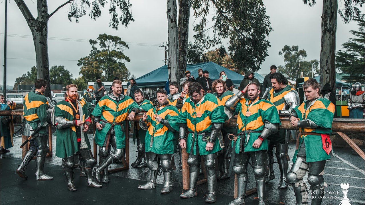 2025 Australian Buhurt National titles (Outside list) - YouTube