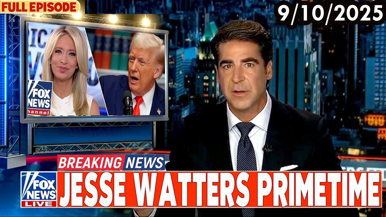 Jesse Watters Primetime 9/10/25 FULL END SHOW | FOX NEWS Highlights ...