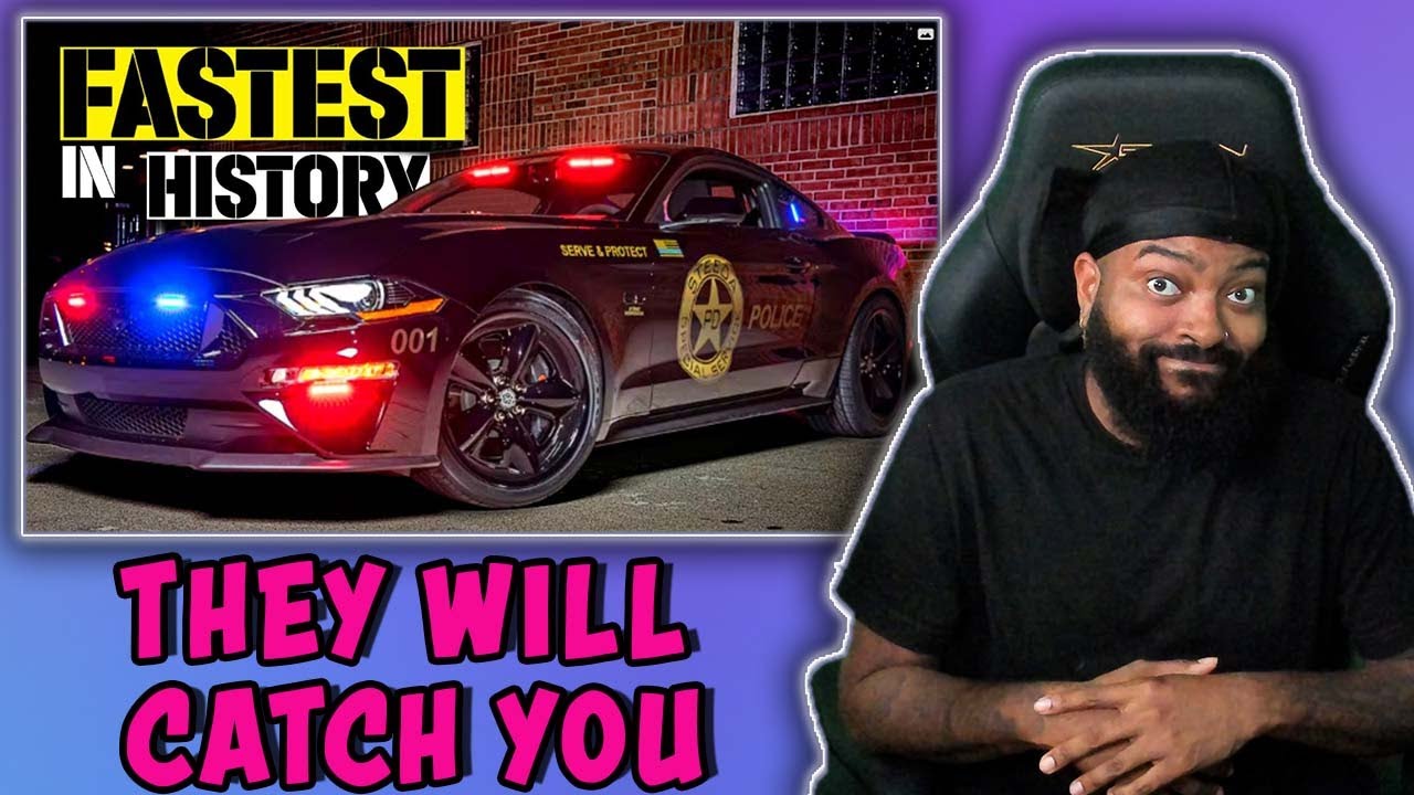 THESE COP CARS HAVE SOME SPEED (REACTION) - YouTube