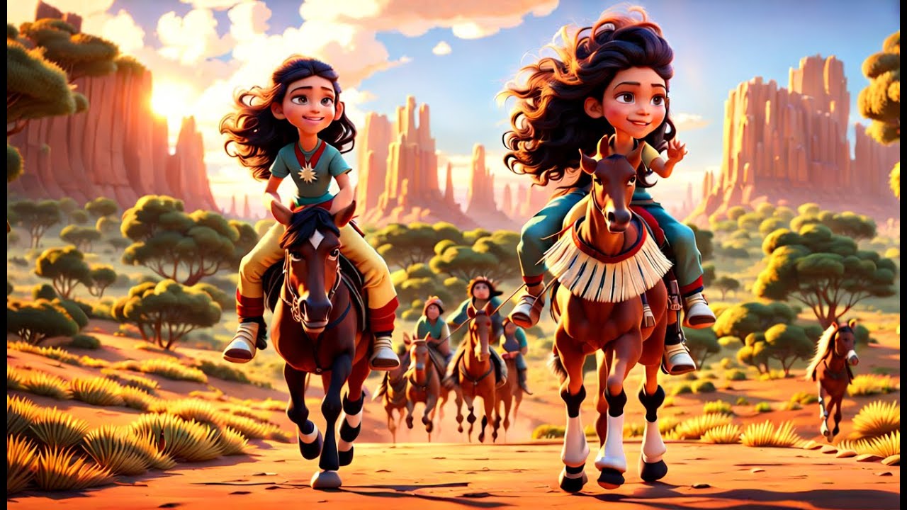 Full Moon Adventure: Little Aiyana Time Traveler - YouTube