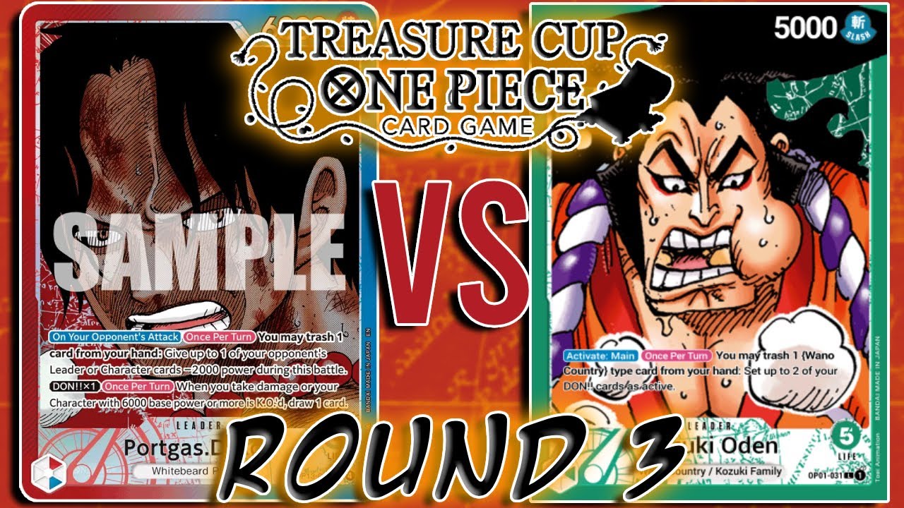Magic Mayhem OPTCG OP13 Treasure Cup || Round 3 - Green Oden - YouTube