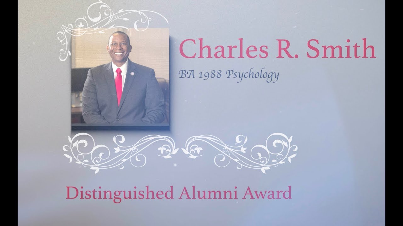 Charles R. Smith: 2018 Distinguished Alumni Award - YouTube