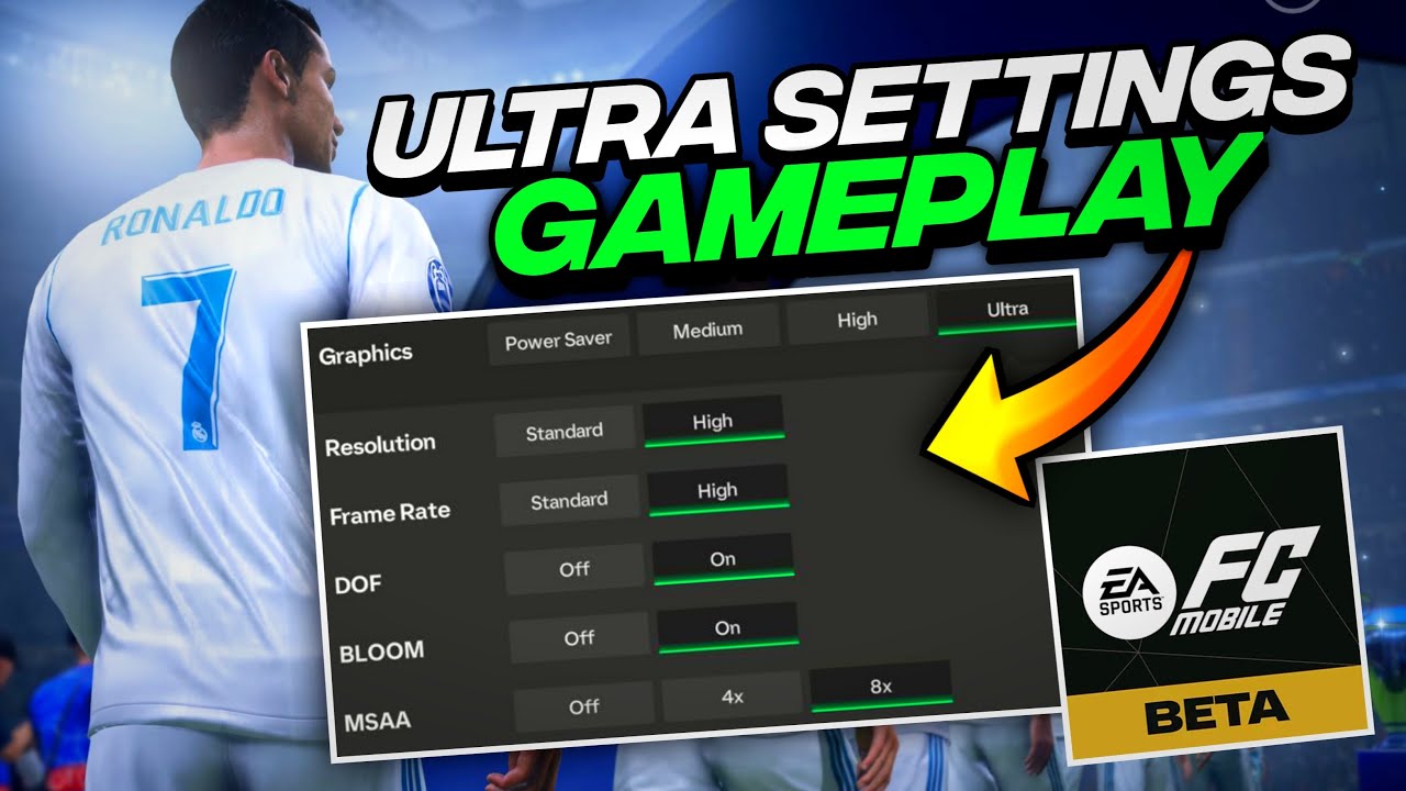 EA FC MOBILE 25 ULTRA GRAPHICS Gameplay - YouTube