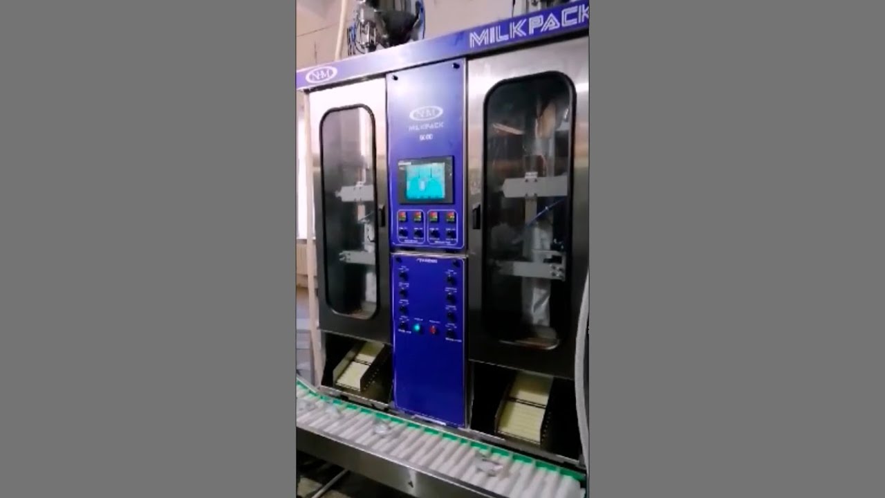 Milk pouch packaging machine MILKPACK 6000 with Automatic Counting ...