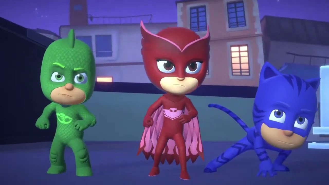 O jogo pj masks heroes of the night gameplay jogar partida - YouTube