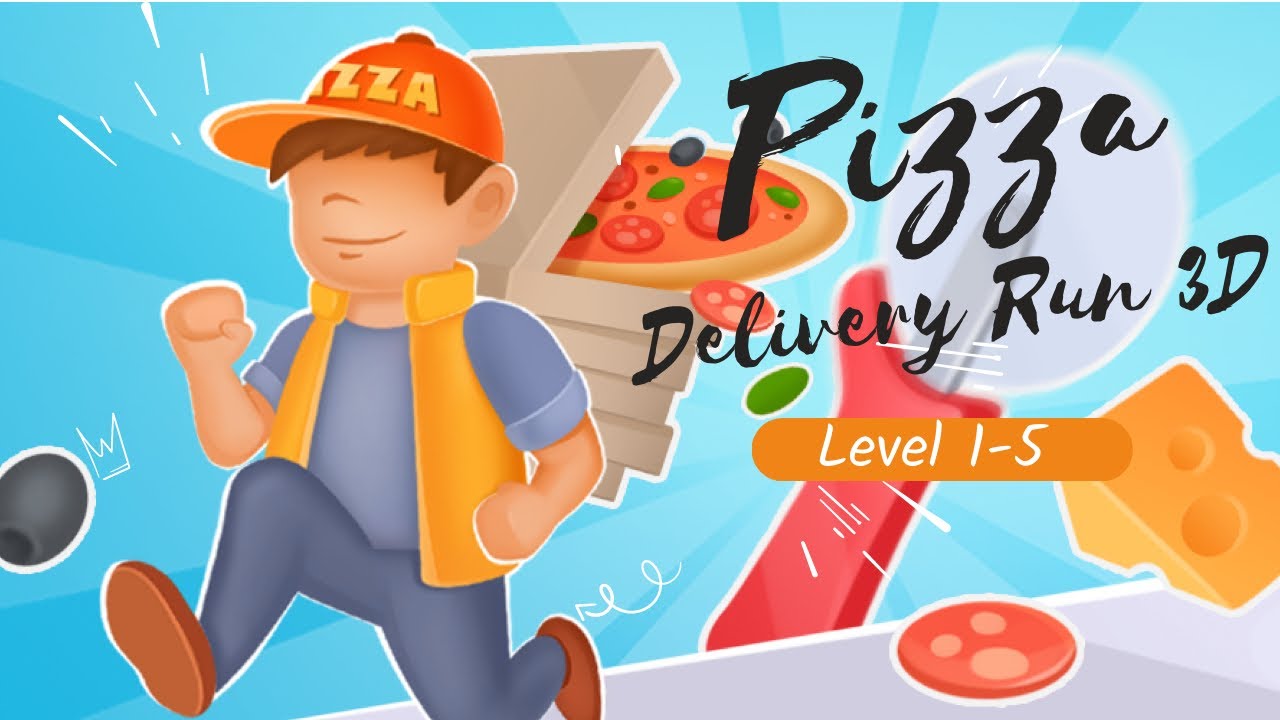 Pizza Delivery Run 3D Mobile Game - YouTube
