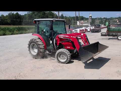 MASSEY FERGUSON 1635 TRACTOR WITH LOADER For Sale - YouTube