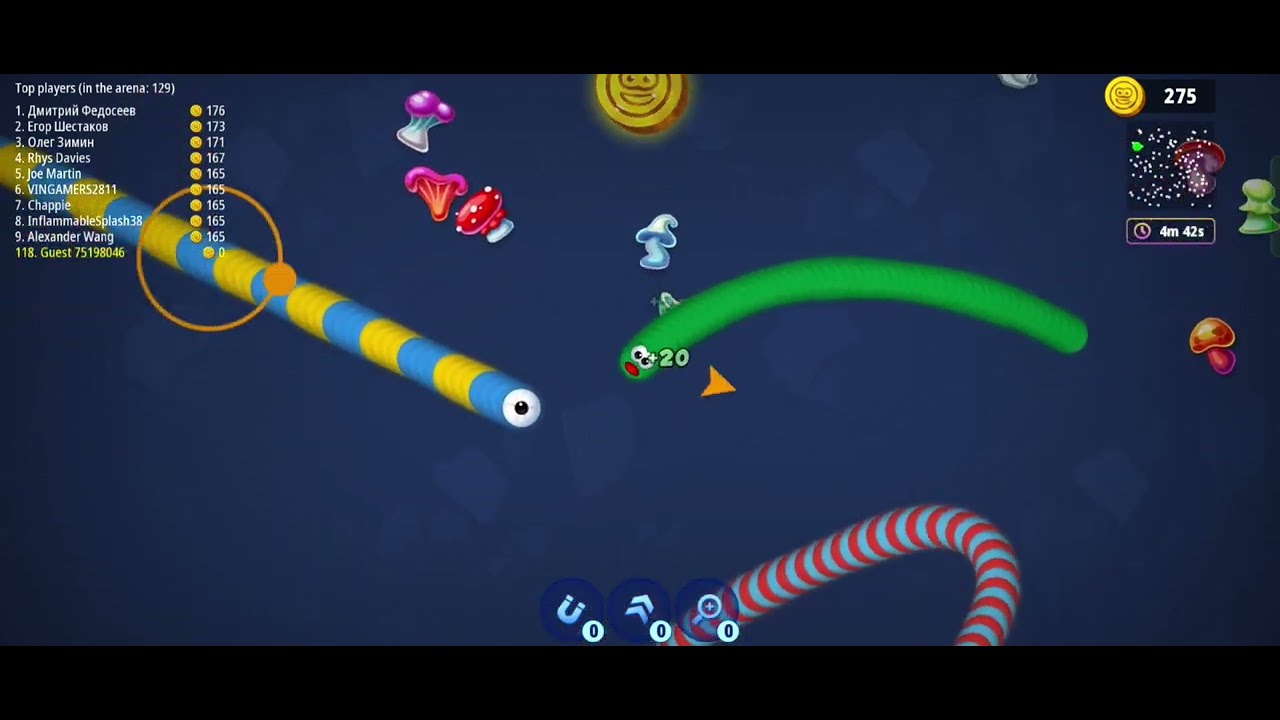 new snake game 🪱😱 amazing game - YouTube