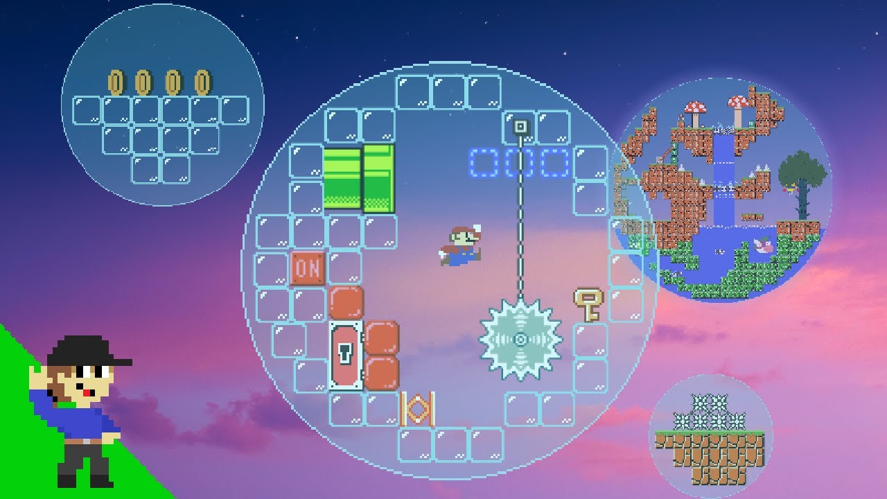 Level UP: Mario vs the Giant Bubbles Maze - YouTube