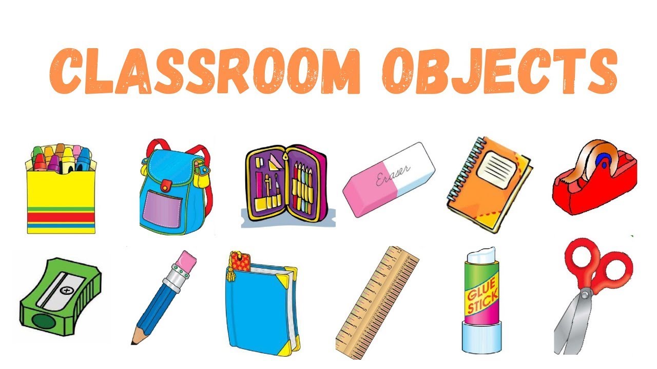 classroom objects | classroom objects name | classroom objects drawing ...