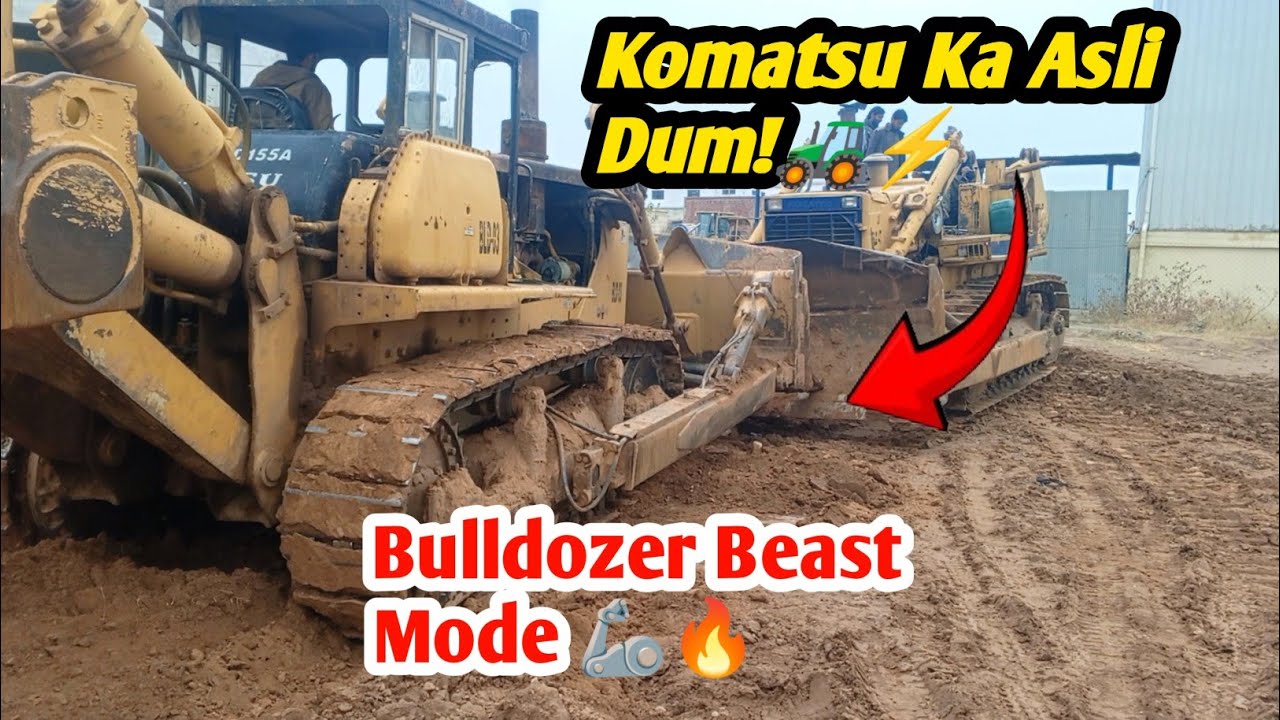Unbelievable Bulldozer Skills! Komatsu Power You Must See 😲# ...