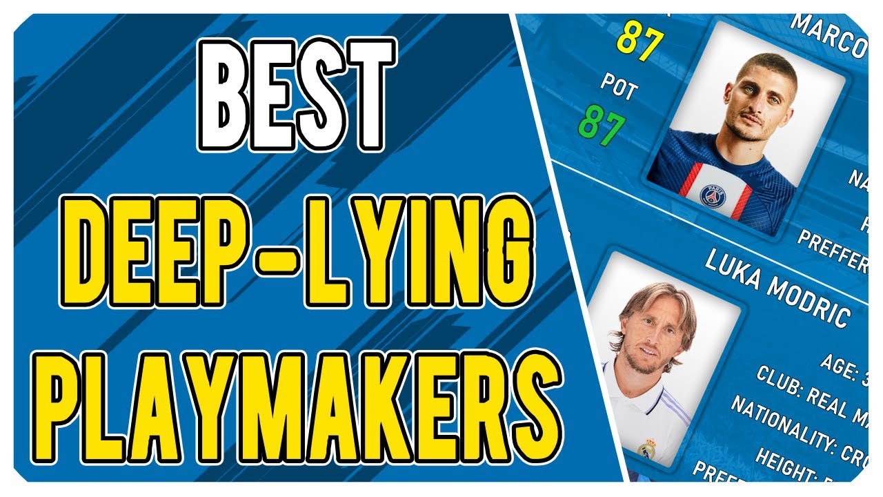 Best Deep-Lying Playmakers to Sign in FIFA 23 - YouTube