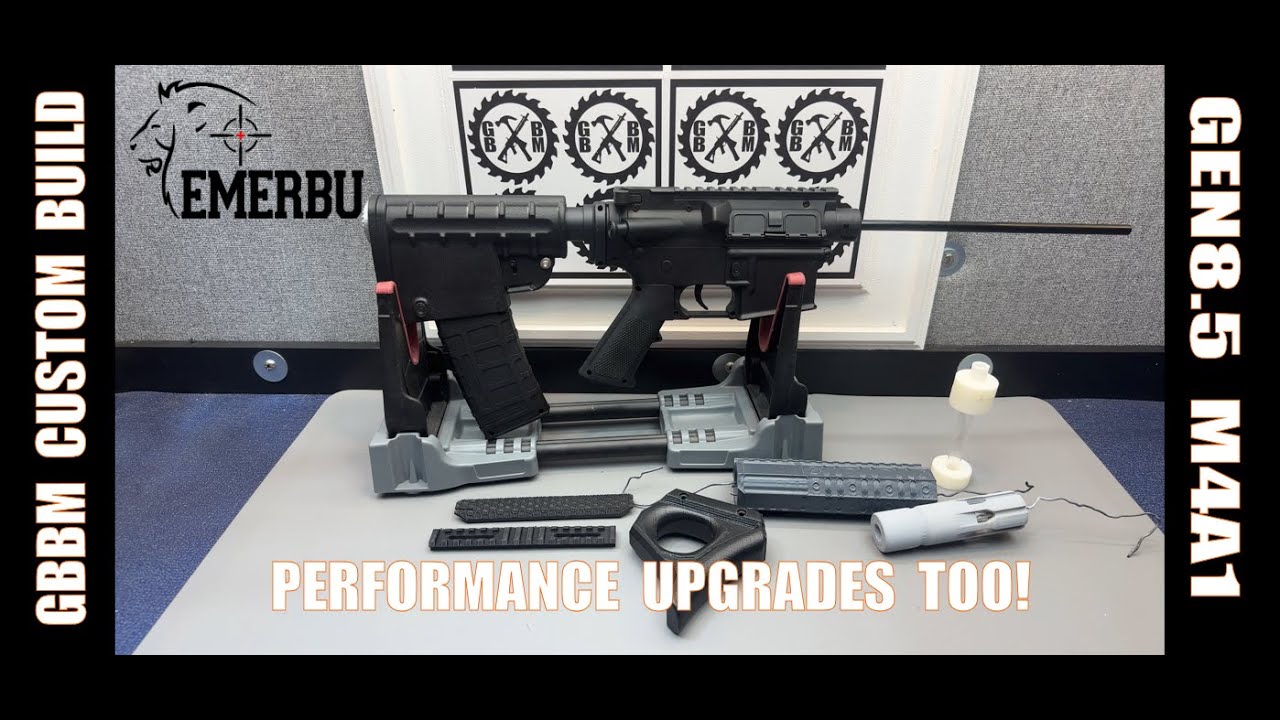 New Custom GBBM Gel Ball Blaster (TOY!) Build - Performance - Handguard ...