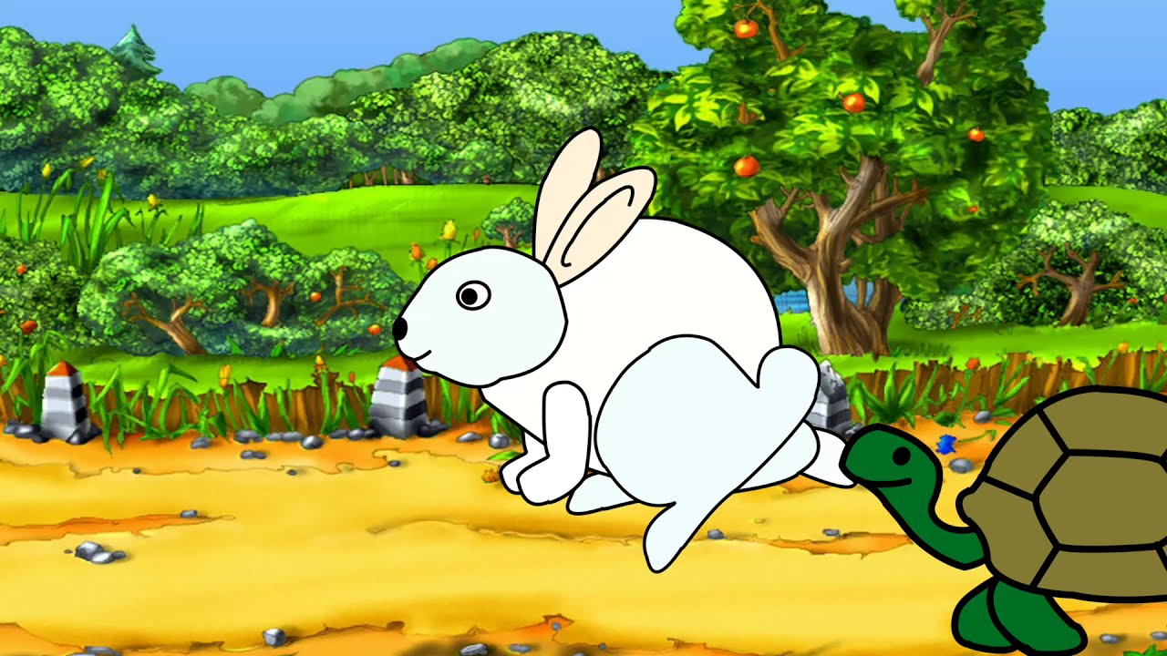 IMS2213 Animation technique - turtle racing with rabbit - YouTube