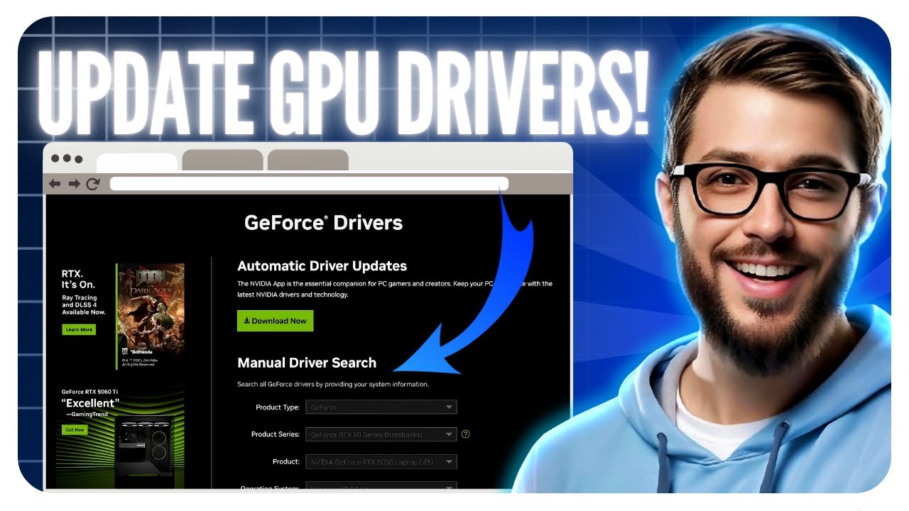 How To Update GPU Drivers In Windows 10 And 11 (Quick And Easy) - YouTube
