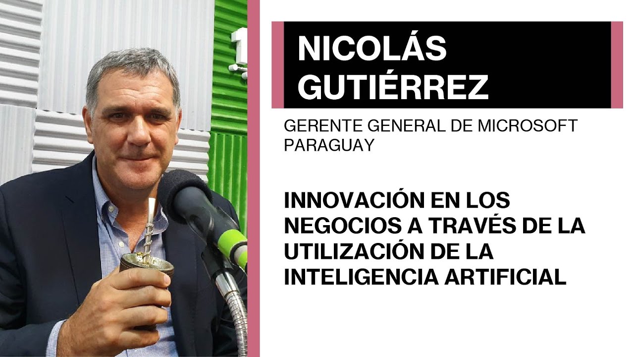 Nicolás Gutiérrez Brum | Conversatorio periodístico AM | 5días TV - YouTube