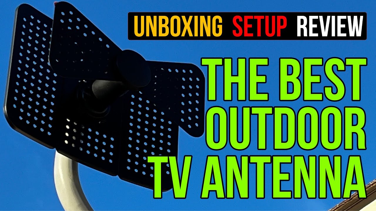 Get Free TV with this Outdoor Antenna - YouTube