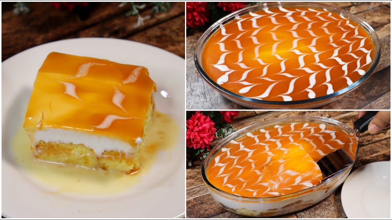 Turkish Milk Cake Recipe By Tasty Food With Maria | 10 Minutes Dessert ...