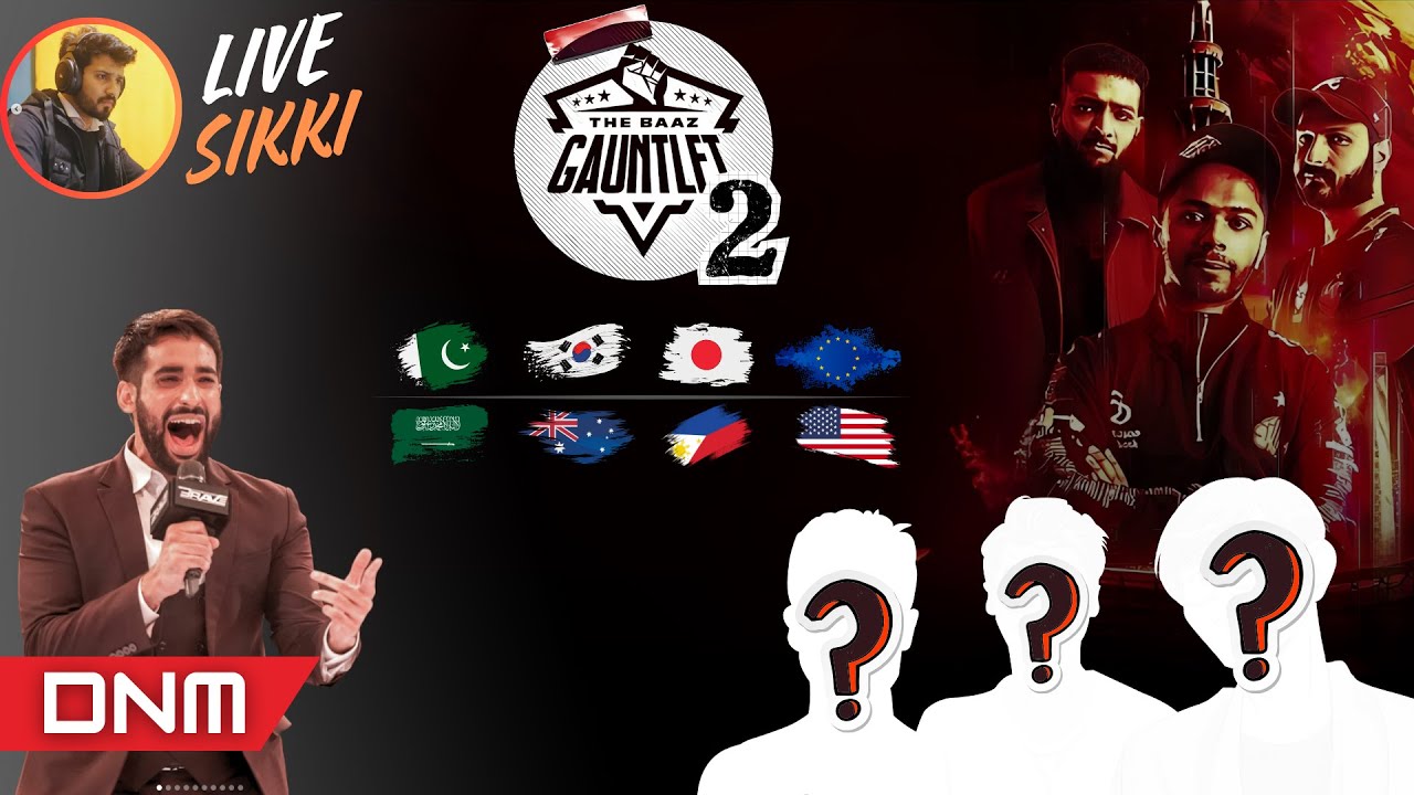 🔴LIVE: BAAZ Gauntlet 2 | Special Stream ft. DNMirza - YouTube