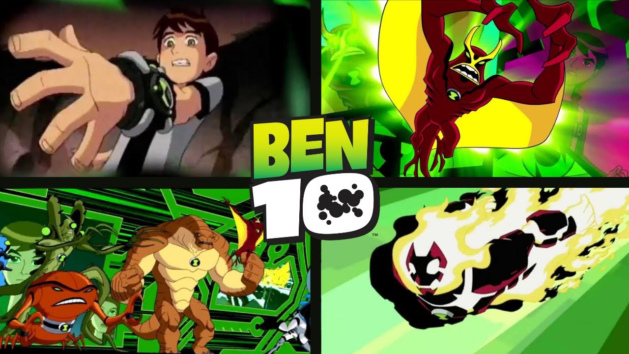BEN 10 ALL INTROS - YouTube