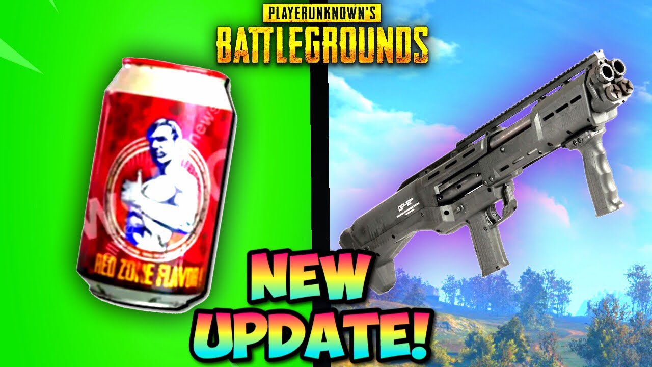 NEW PUBG UPDATE! DBS Shotgun + MEGA Energy Drink CONFIRMED! Survival ...