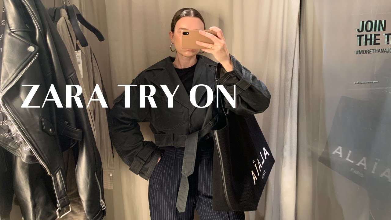 ZARA / INSIDE THE DRESSING ROOM TRY ON / 11 ITEMS - YouTube