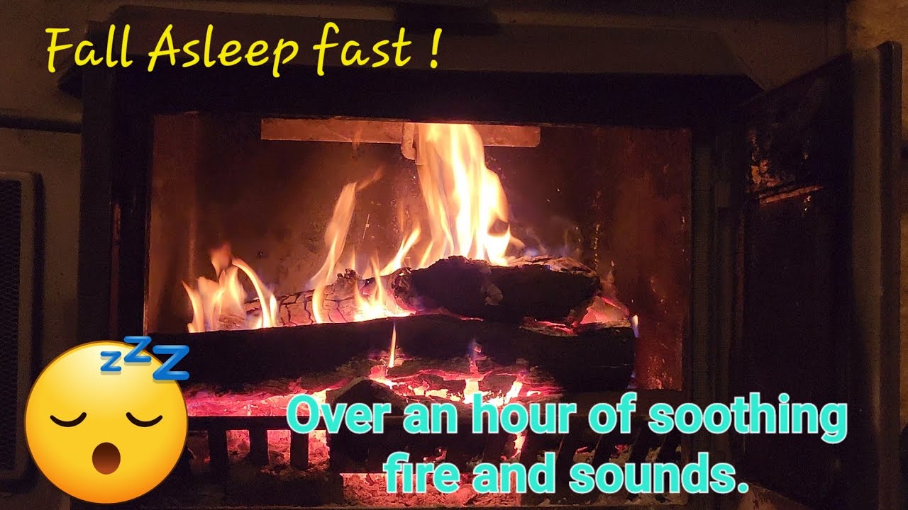 An hour of soothing Fire and sounds, for deep sleep. - YouTube