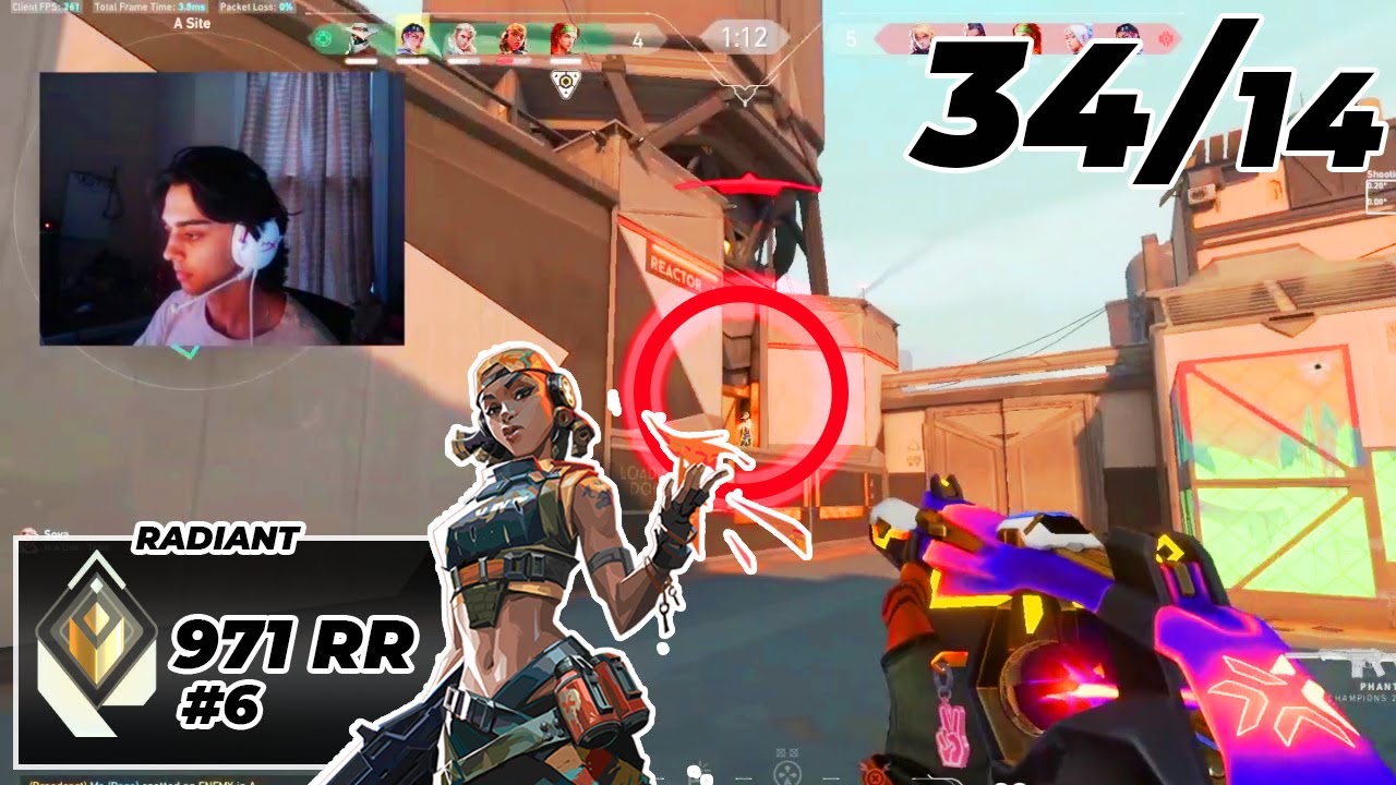 He is ONE Tapping everyone | Sen Reduxx Valorant Raze Bind VOD - YouTube