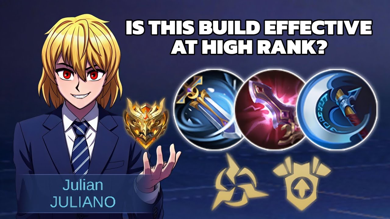 JULIAN NEW BROKEN BUILD 2025 | IS THIS BUILD EFFECTIVE AT HIGH RANK?🤔 ...