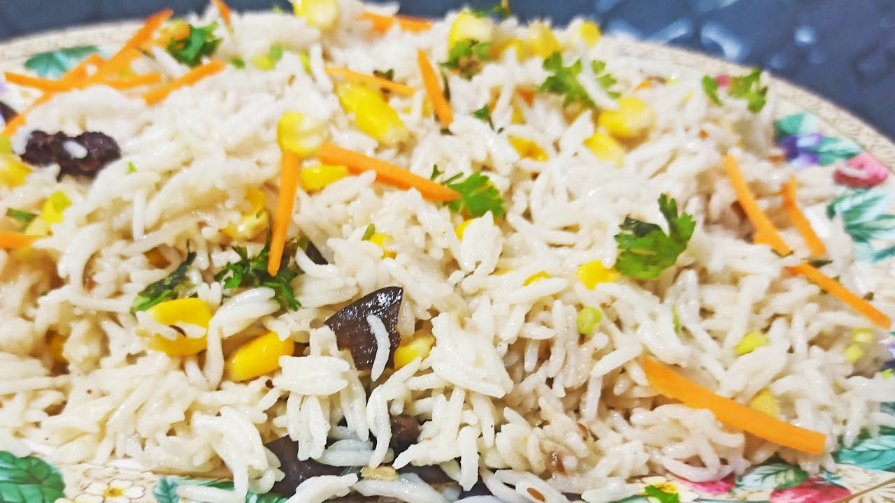 How to make pulao recipe in malayalam # വീട്ടിൽ രുചികരമായൊരു sweetcorn ...