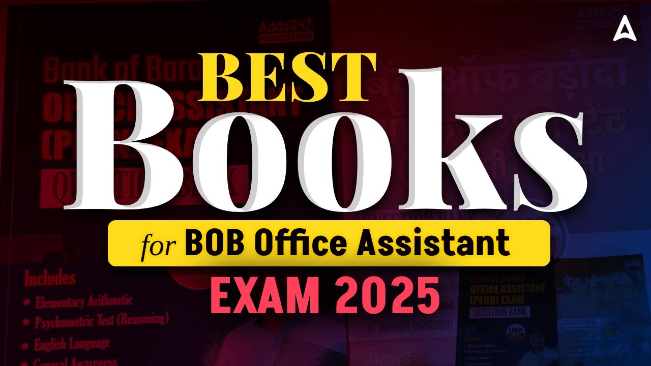 Best Books for Prepare BOB Office Assistant Exam | Best Book to Crack ...
