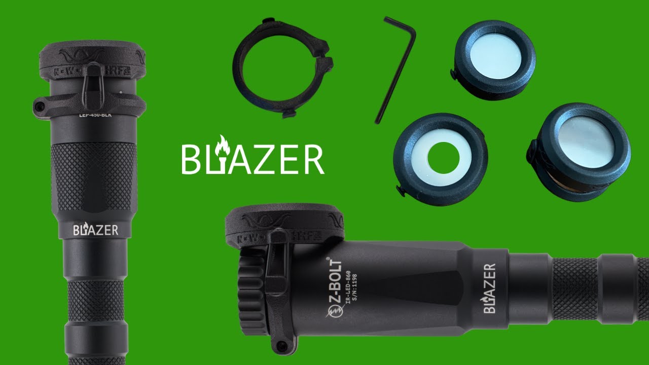 Z-BOLT® LEP Tethered Beam Shaping Diffuser for Weapon Mounting - YouTube