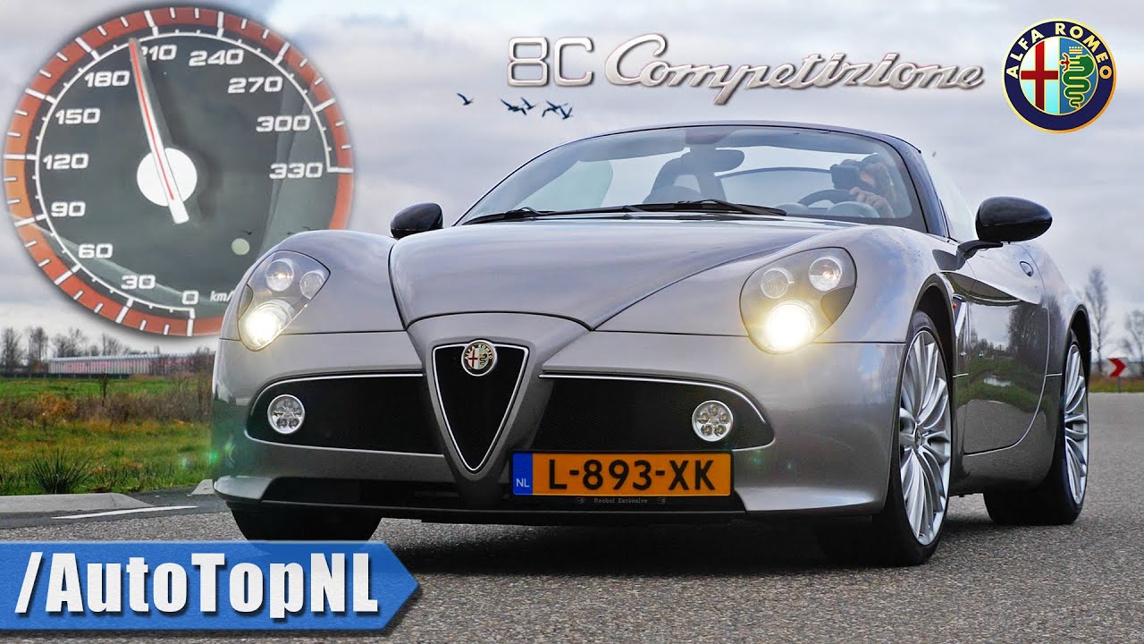 ALFA ROMEO 8C SPIDER | POV 100-200 ACCELERATION & INSANE SOUND by ...