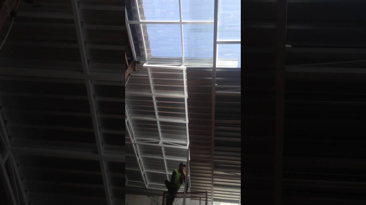 Canopy transparan solar tuff surabaya - YouTube