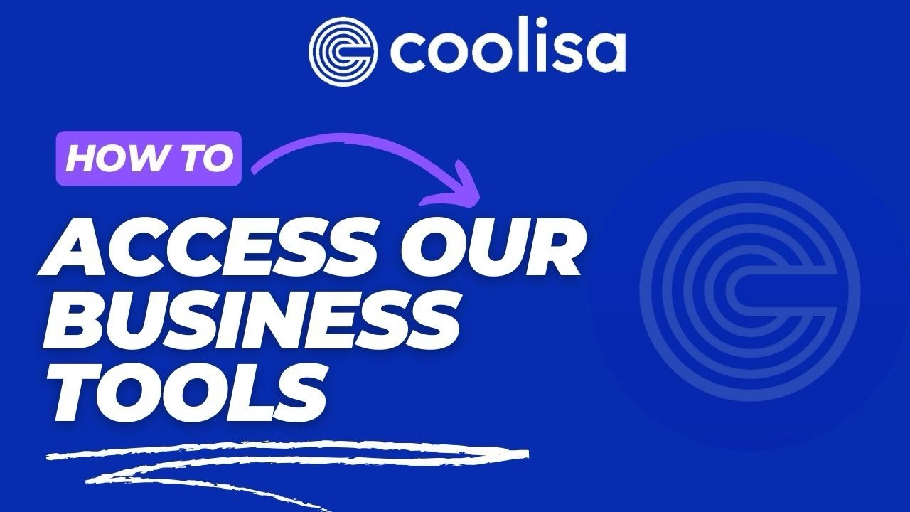 HOW TO ACCESS OUR BUSINESS TOOLS - YouTube