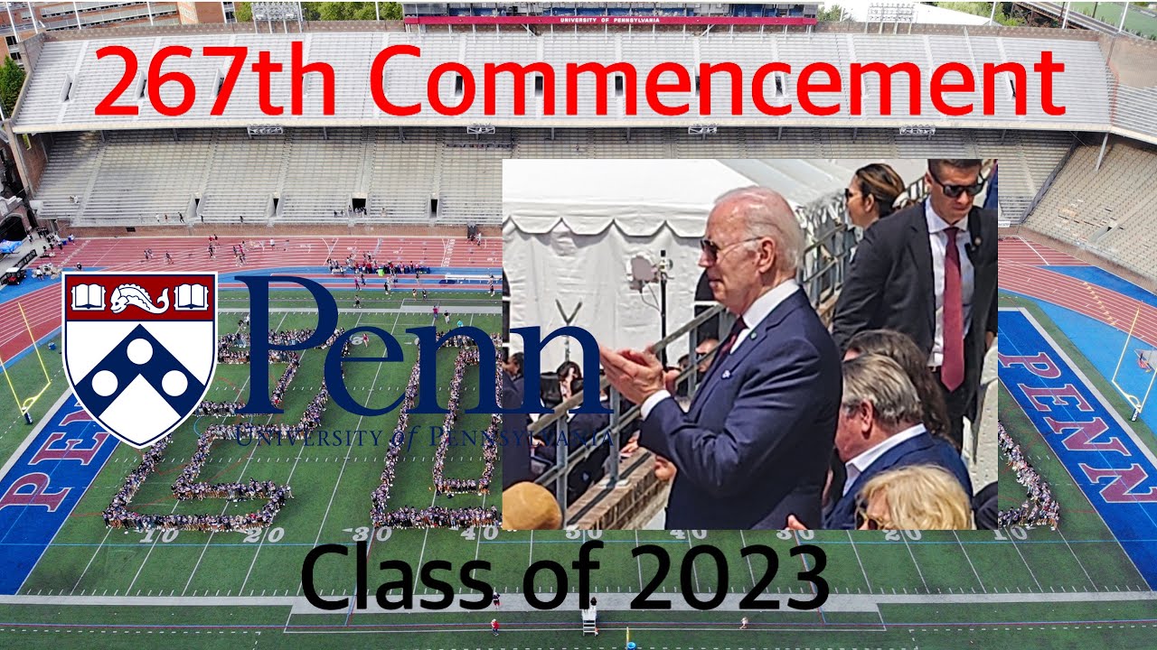 DAY 2 - President Biden Attends UPenn 267th Commencement Ceremony 2023 ...