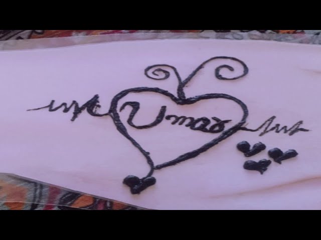 Umar Love Logo Umar Name Mehndi Next Name Comment #name #viral