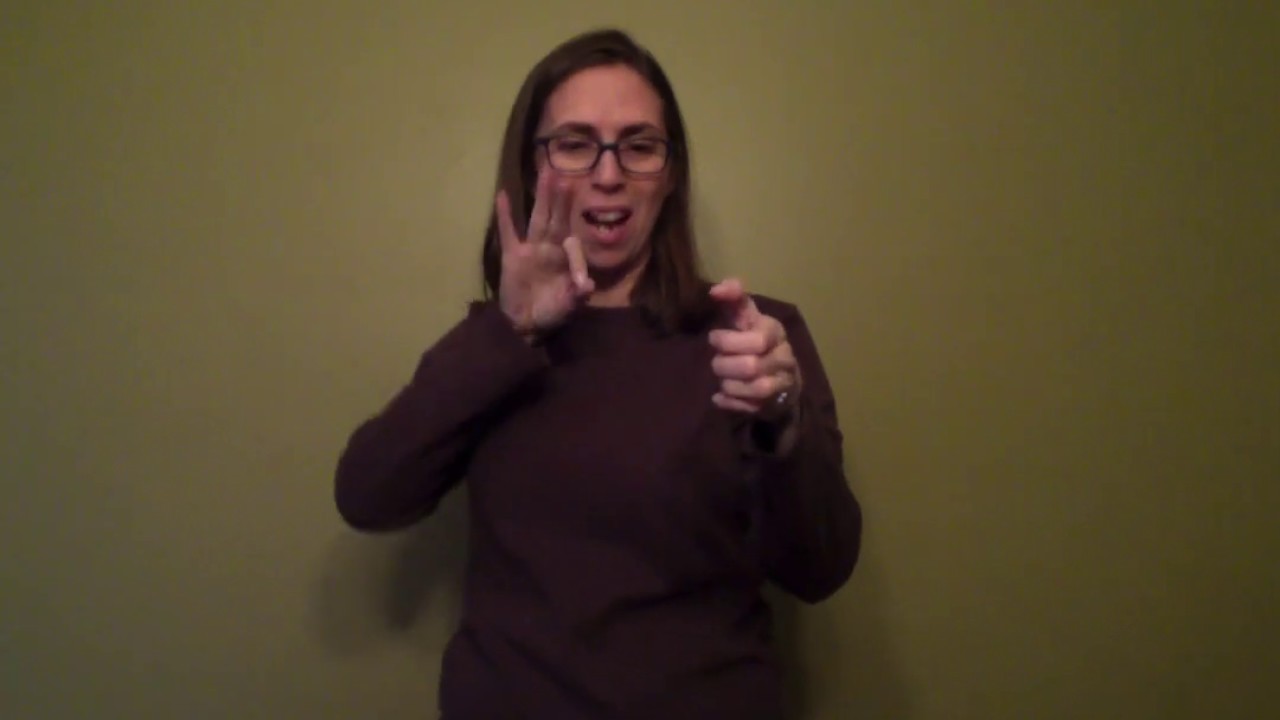 ASL Handshape Story- Finding my Christmas Elf, Lulu - YouTube