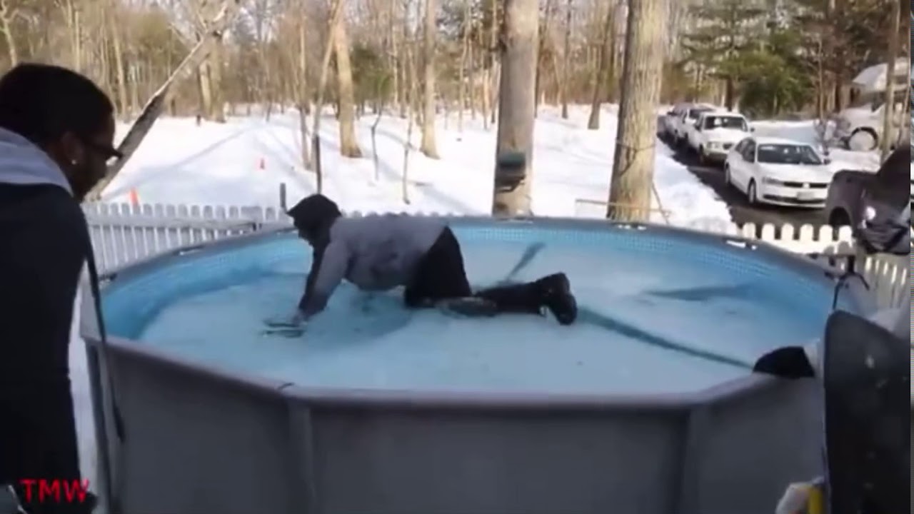 Funny winter fails 2020 - YouTube