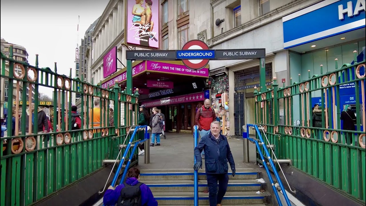4K Central London Walking Tour: Tottenham Court Road Exploration - YouTube