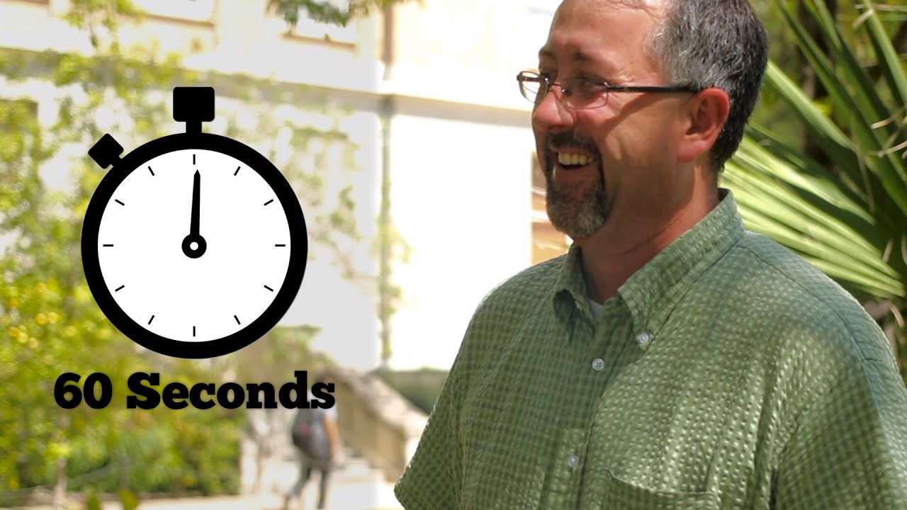 60 Seconds with Professor Travis LaDuc - YouTube