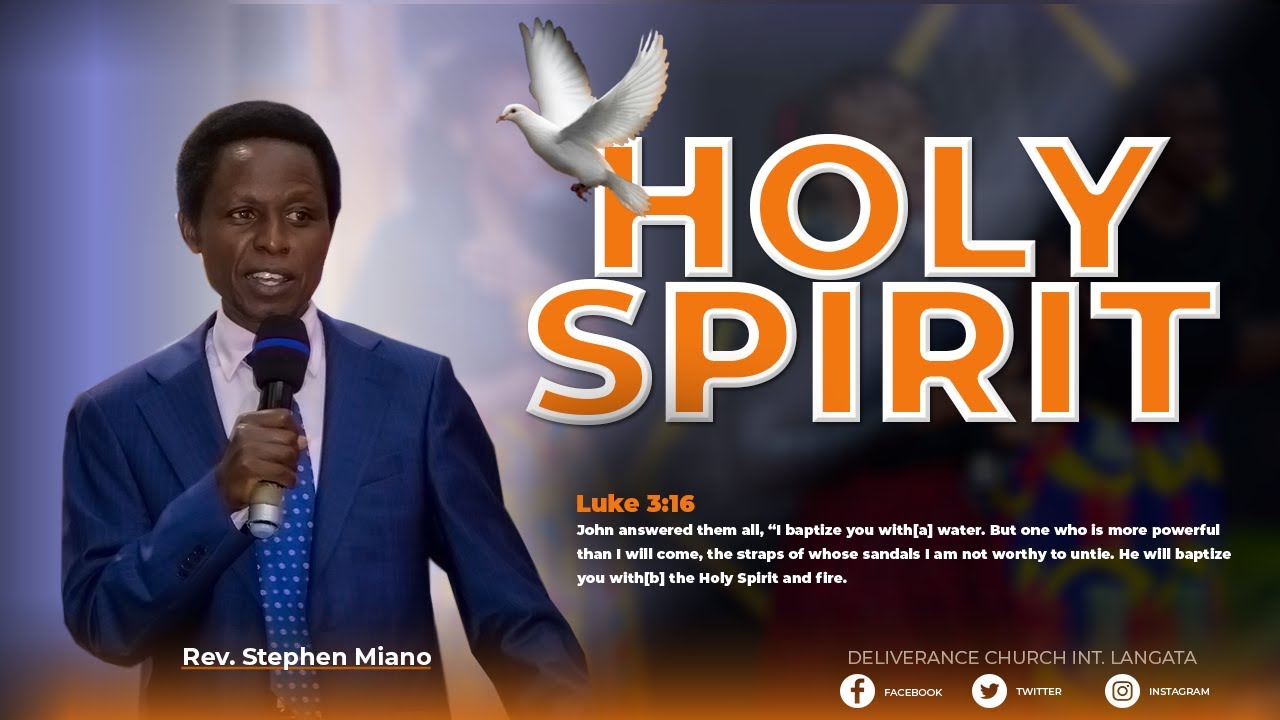 MIDWEEK SERVICE || THE HOLY SPIRIT || REV. STEPHEN MIANO - YouTube
