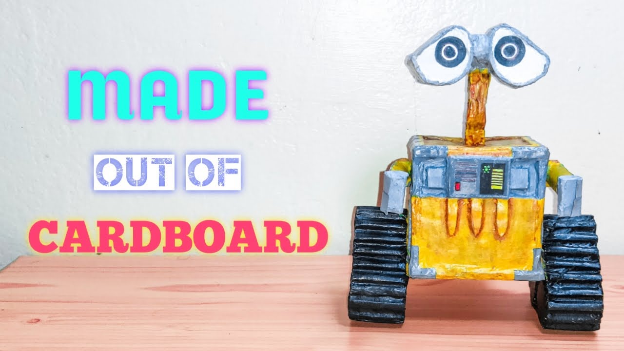 WALL-E | MAKING ROBOT WITH CARDBOARD | DIY - YouTube