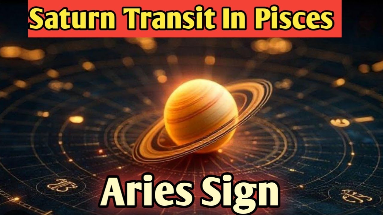 🧿For Aries Sign : Saturn Transit In Pisces 29th March 2025🧿Effects On ...