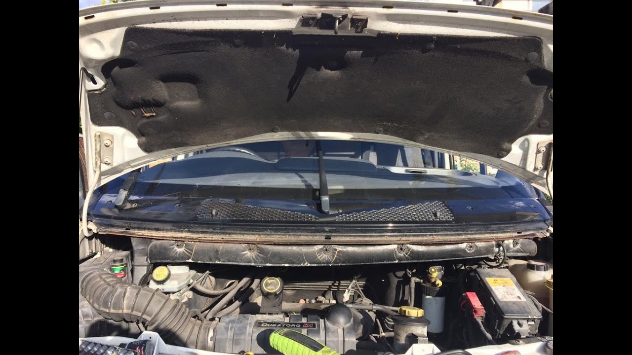 2001 Ford Transit Van - Changing oil and oil filter- Part 1 - YouTube