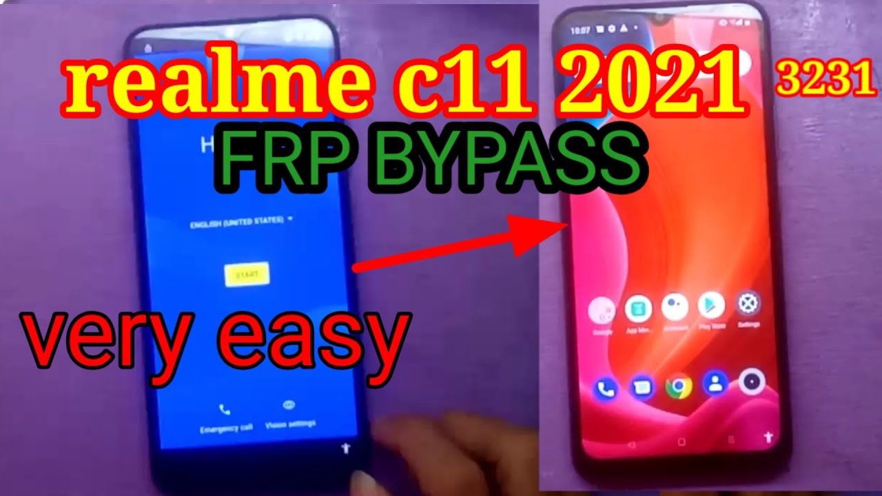 realme c11 2021 frp bypass | model 3231 - YouTube