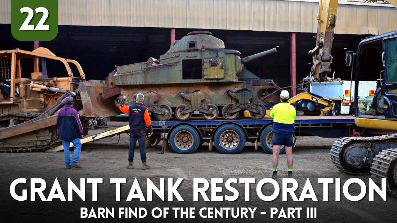 WORKSHOP WEDNESDAY: Greatest tank BARN FIND in Australia! PART III ...